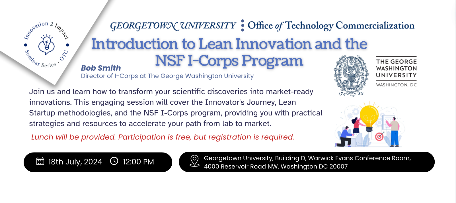 Introduction to Lean Innovation and the NSF I-Corps Program | Office of ...